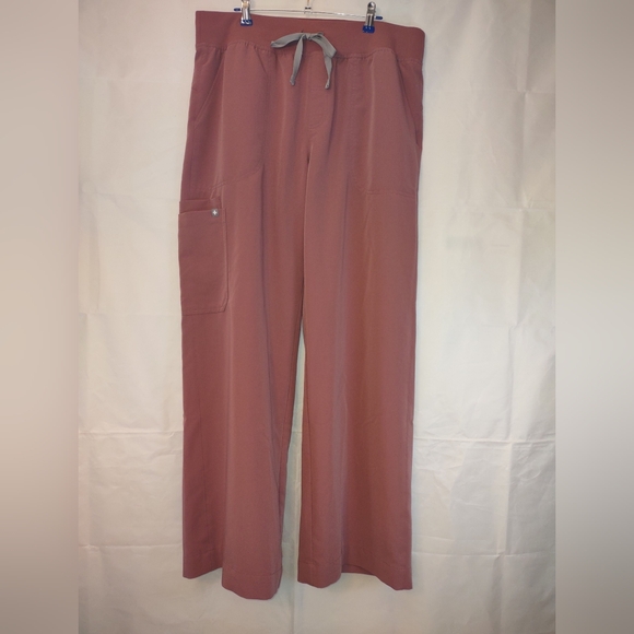 Figs | Pants & Jumpsuits | Figs Mauve High Waisted Isabel Wide Leg ...